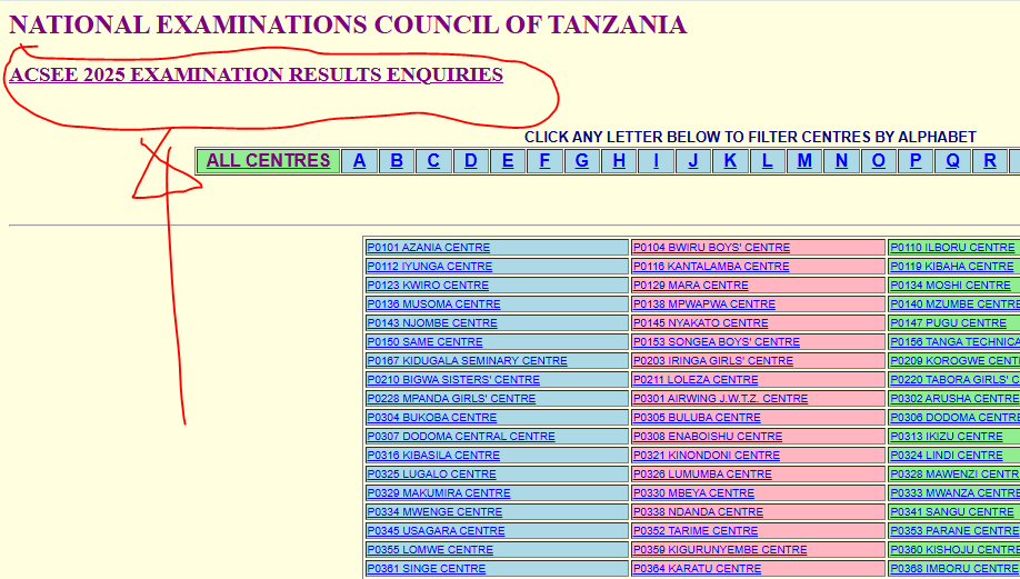 Yametangazwa Form Six Results 2025-2026 – Matokeo Ya Kidato Cha Sita ...